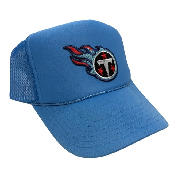 OTTO | Accessories | New Vintage Style Tennessee Titans Sky Blue Trucker Hat Cap Adu | Poshmark